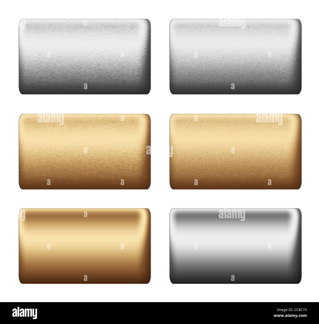 Metal silver gold texture boards, jewelry background to insert text or ...