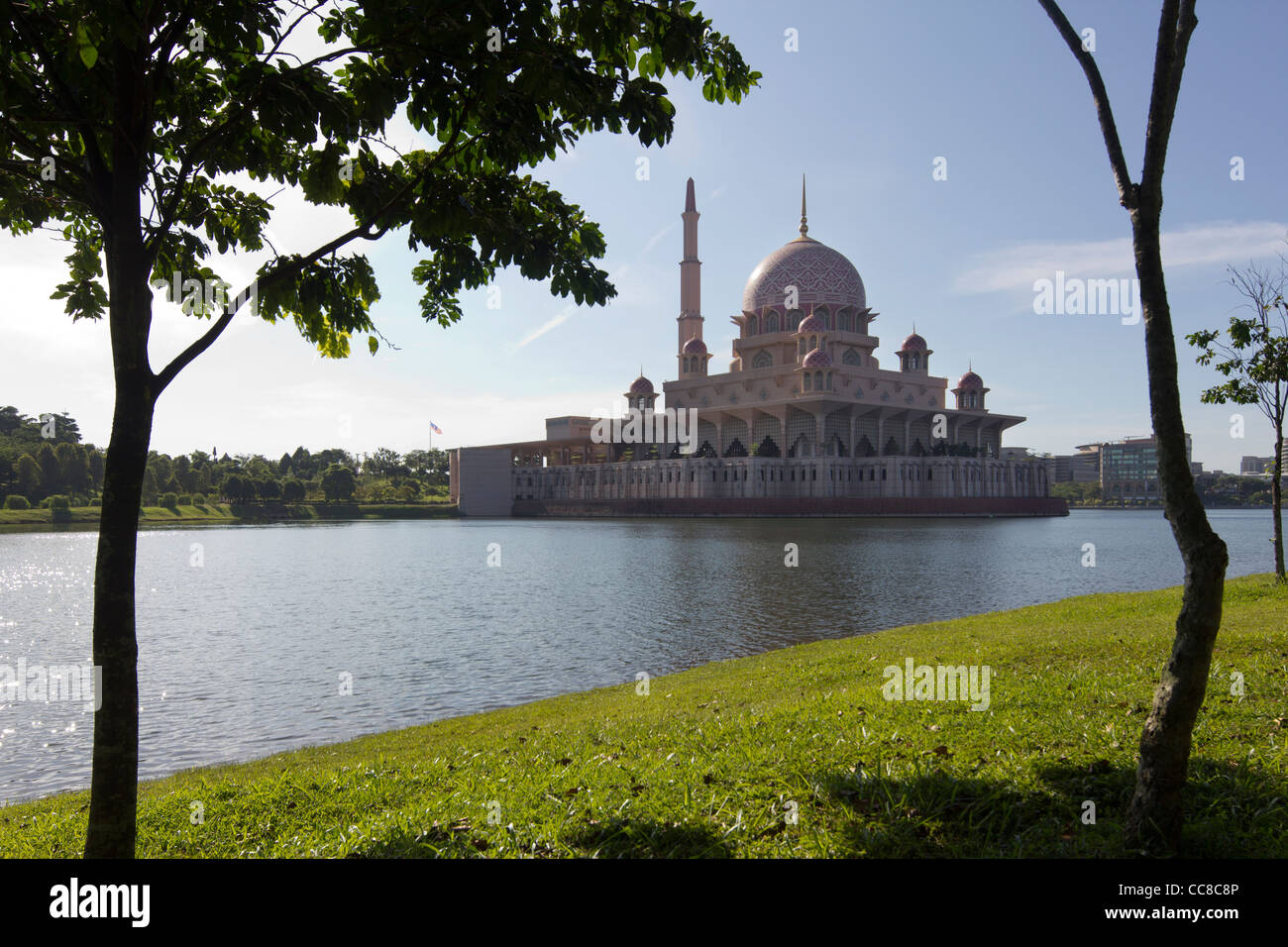 view of Putra Mosque, Masjid Putra, Putrajaya, Malaysia Stock Photo - Alamy