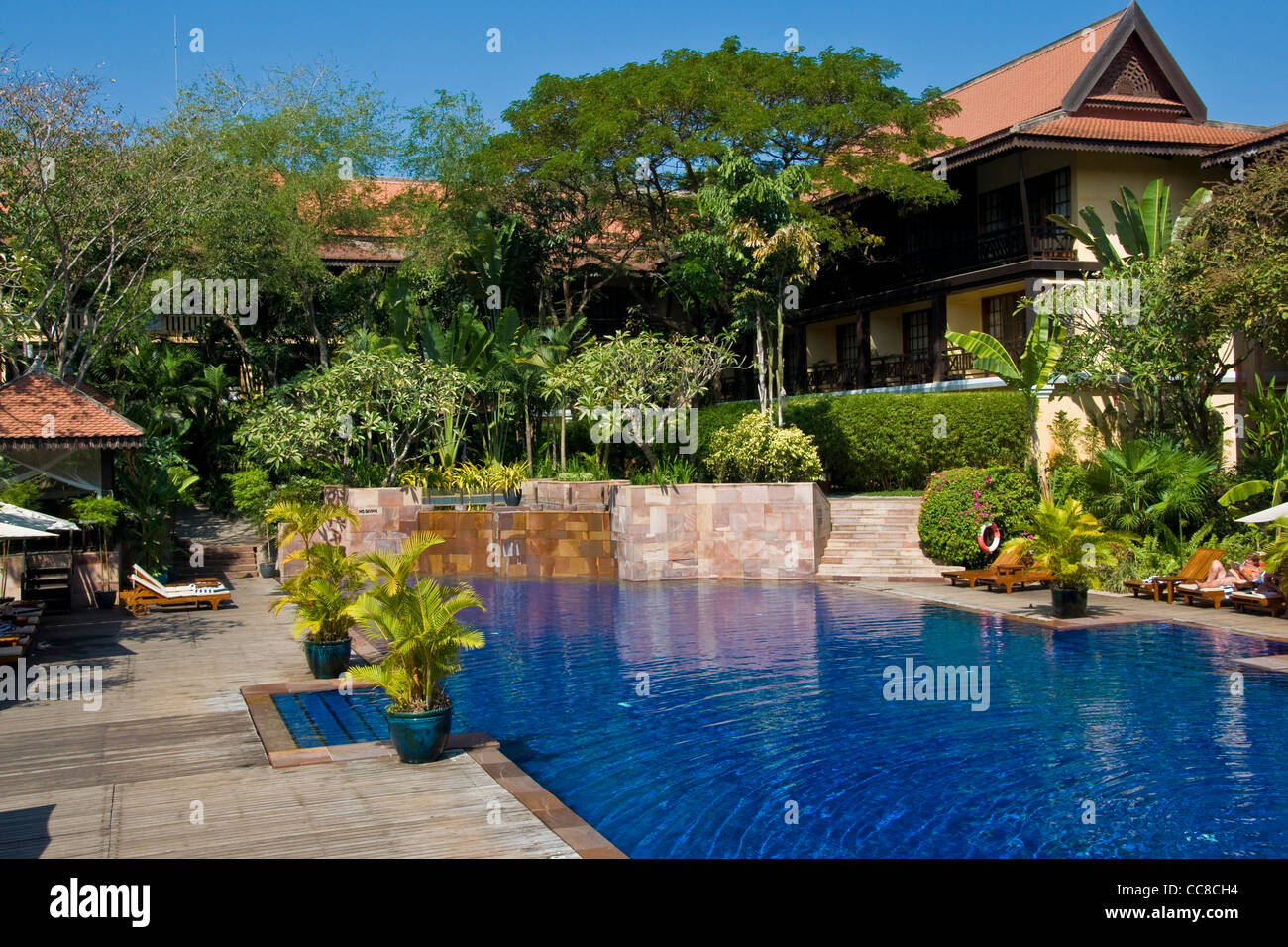 Victoria Angkor Resort and SPA, Siem Reap, Cambodia Stock Photo - Alamy