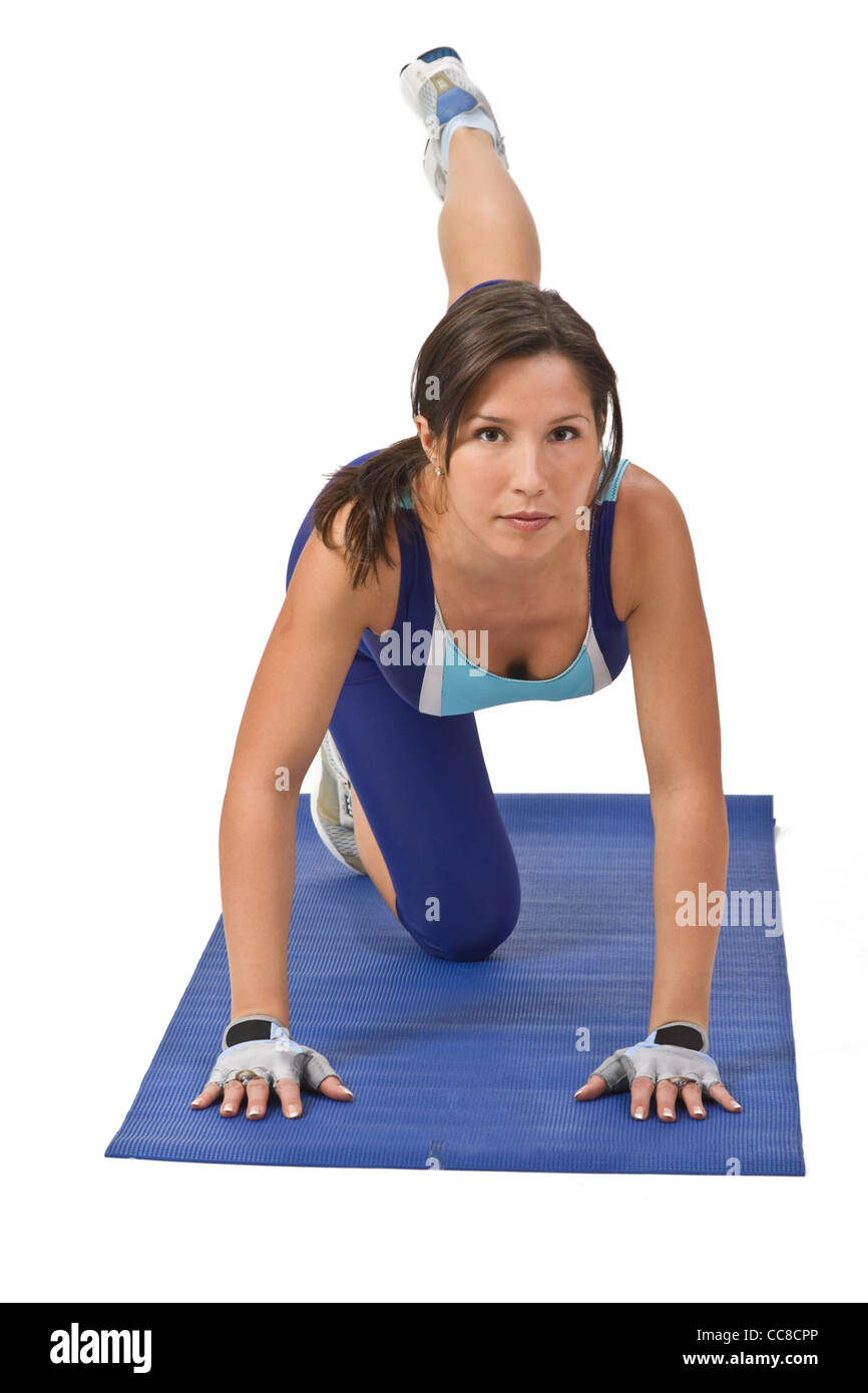 Aerobic movements hi-res stock photography and images - Alamy