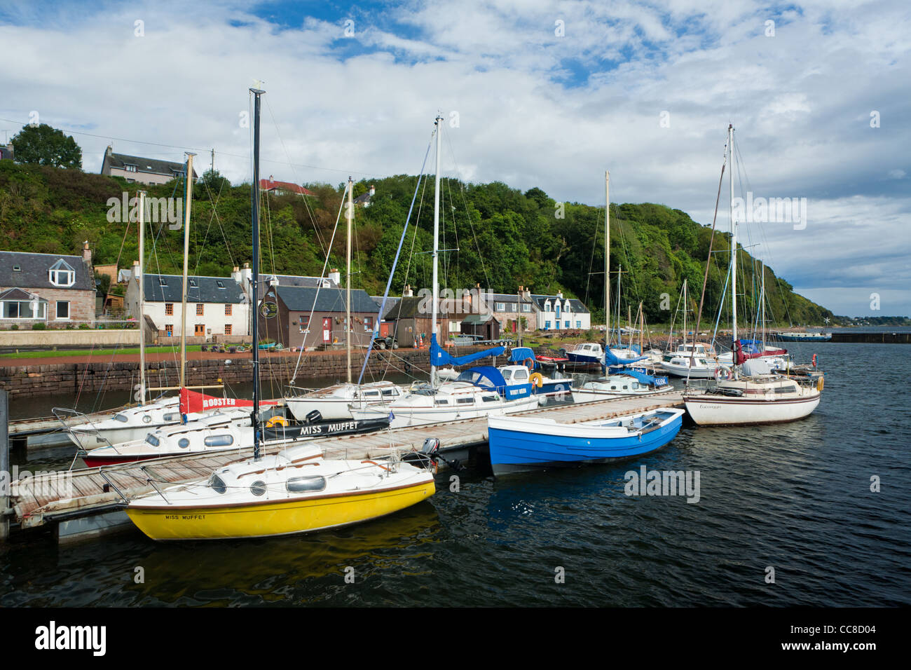 Fortrose Harbour, Fortrose, Ross & Cromarty, Scotland Stock Photo - Alamy