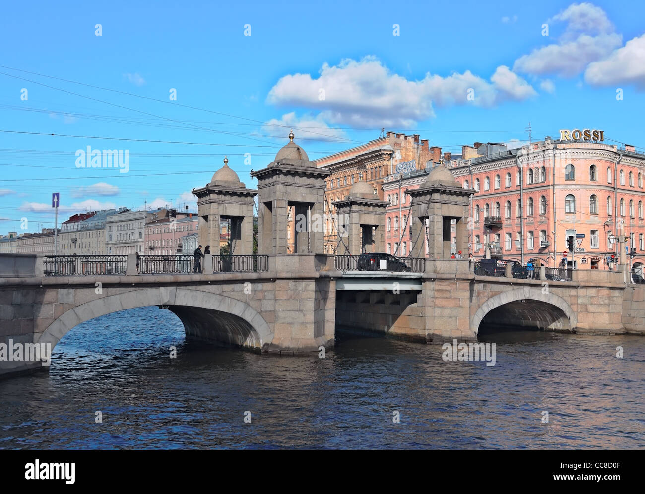 Egyptian bridge fontanka river hi-res stock photography and images - Alamy