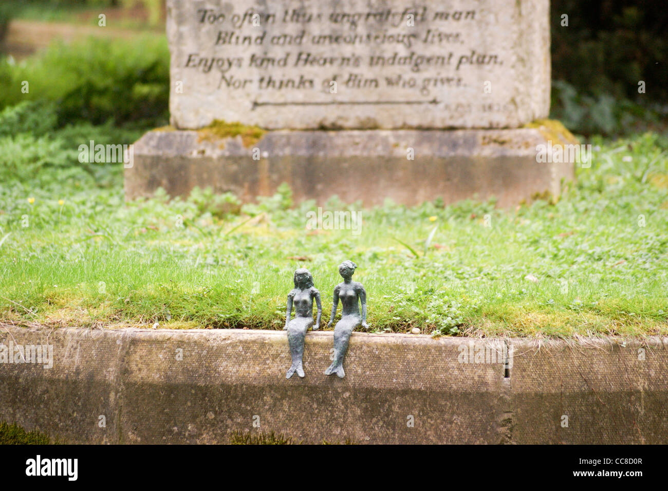 Mermadia and Mermaid ll Bronze mermaid statues, Great Amwell, Ware ...