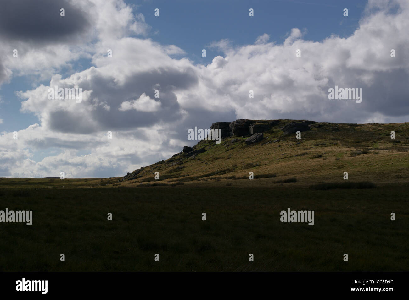 Goldsborough Rigg, on the Pennine Way, Baldersdale, Teesdale, County ...