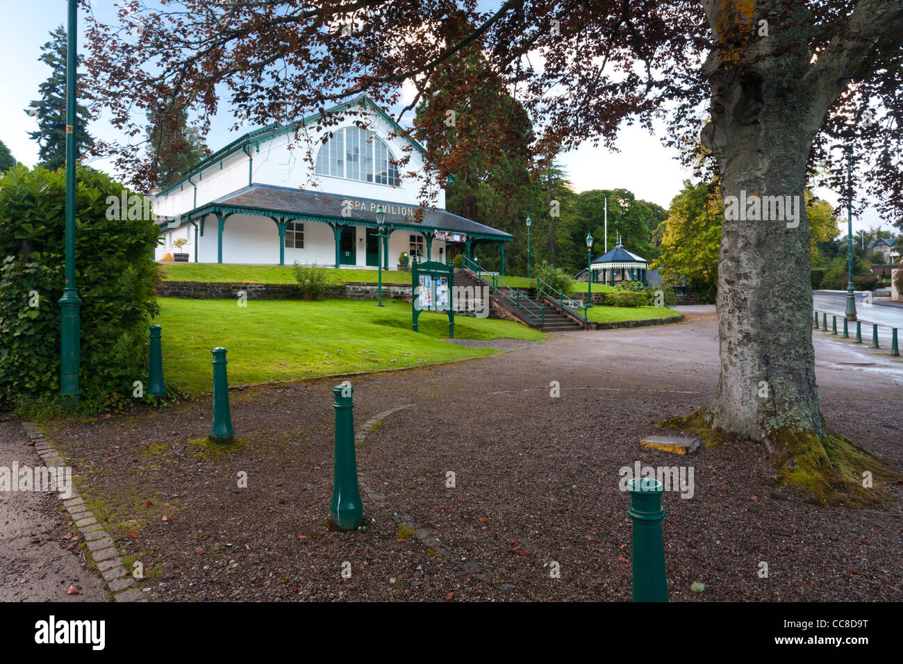 Spa Pavillion, Strathpeffer, Ross & Cromarty, Scotland Stock Photo - Alamy