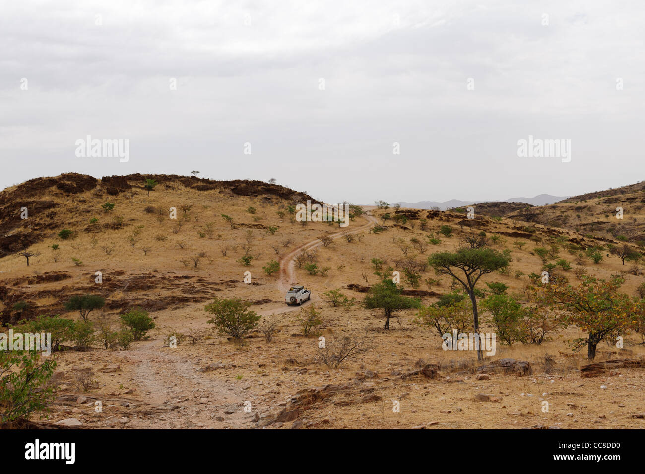 4x4 car on the van Zyl's pass. Kaokoland, Namibia Stock Photo - Alamy