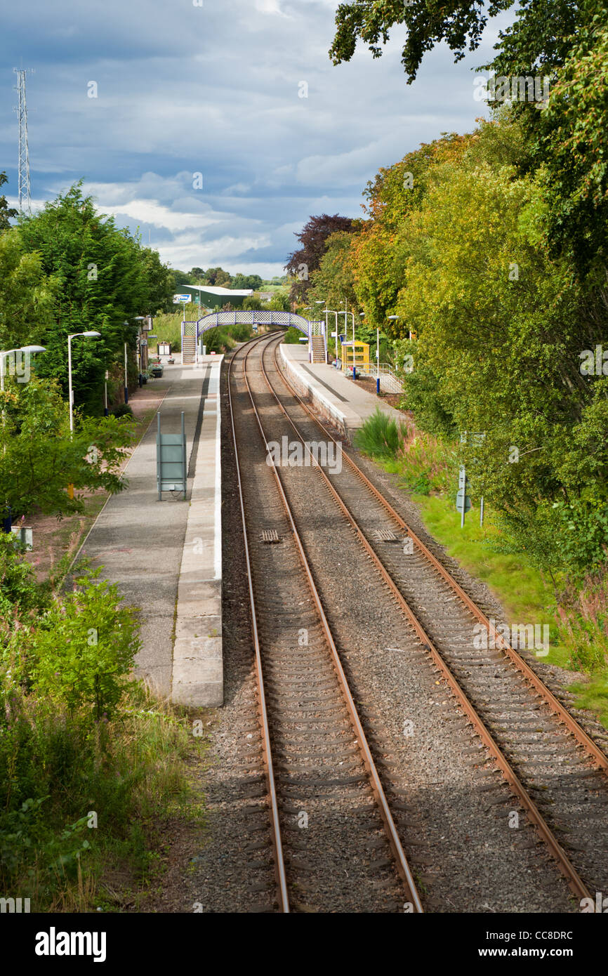 Tain Railway Station, Ross & Cromarty, Scotland Stock Photo - Alamy
