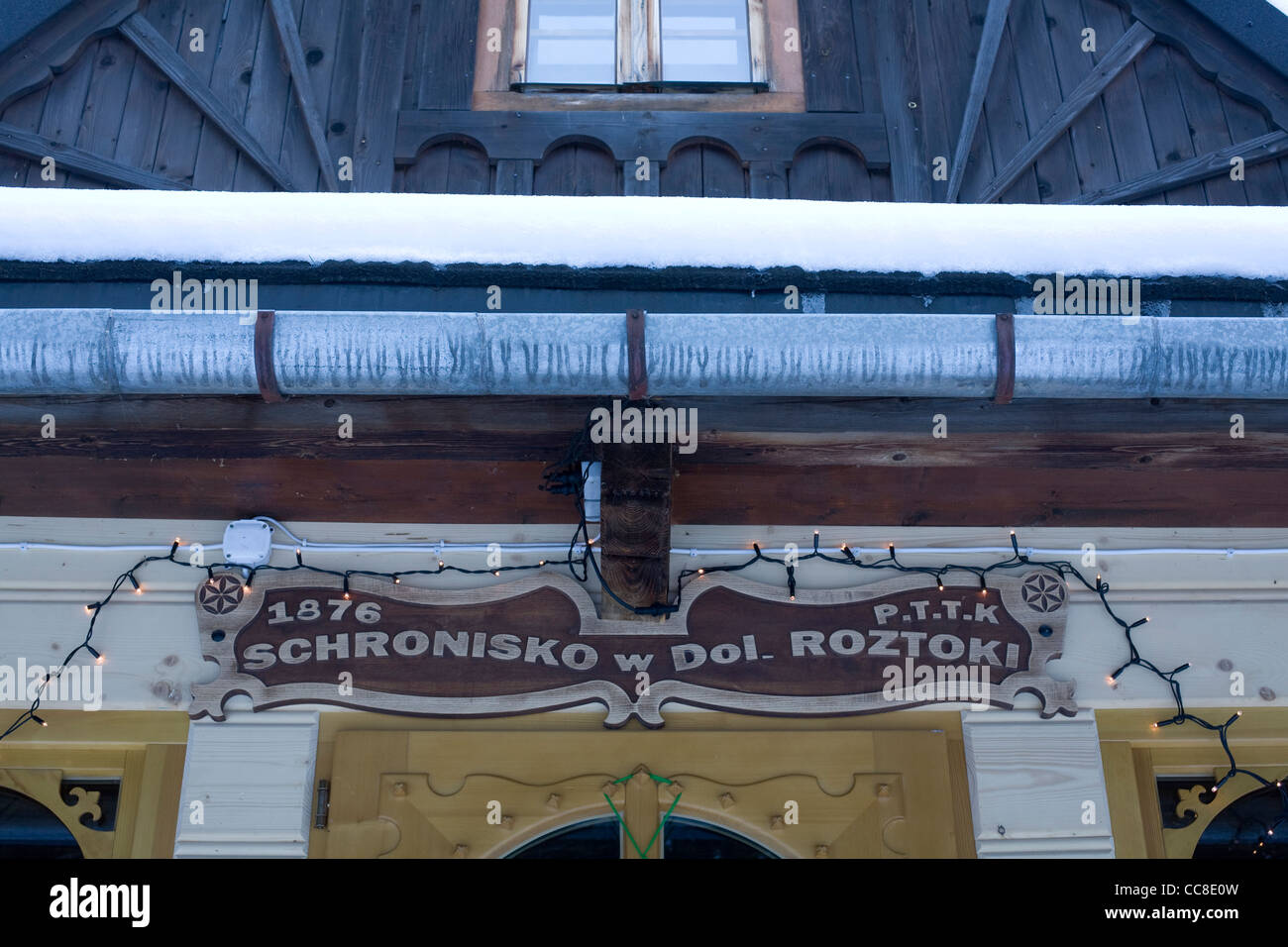 traditional polish house Stock Photo - Alamy