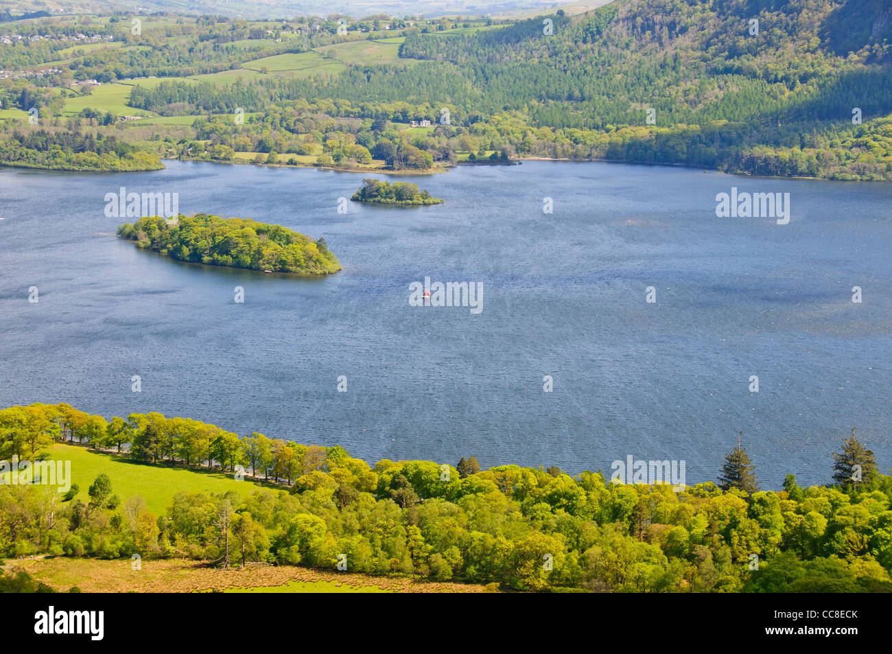 Views from Catbells, Alfred Wainwright's famous Walk 1958 ft ,of ...