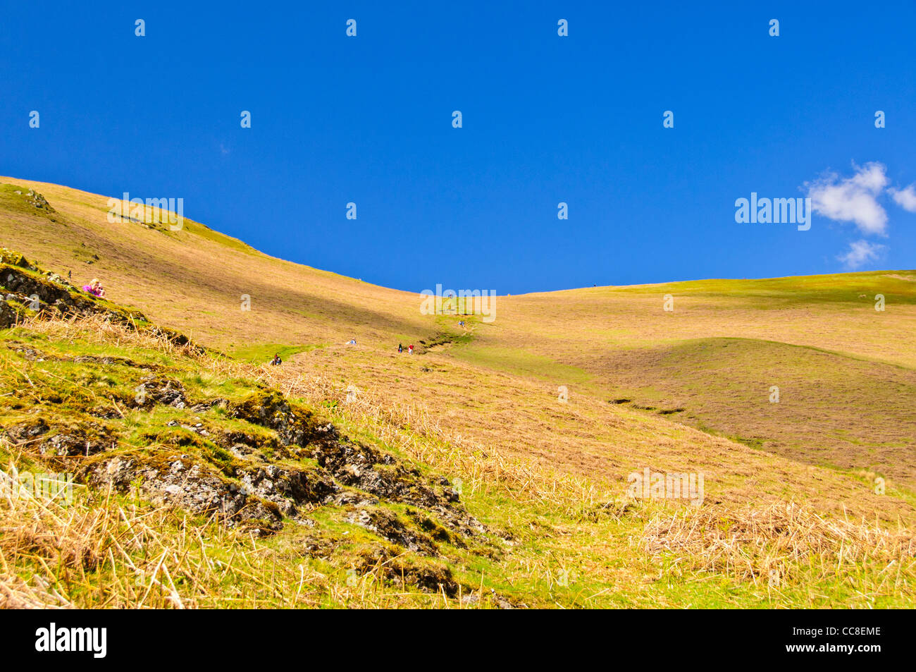 Views from Catbells, Alfred Wainwright's famous Walk 1958 ft ,of ...