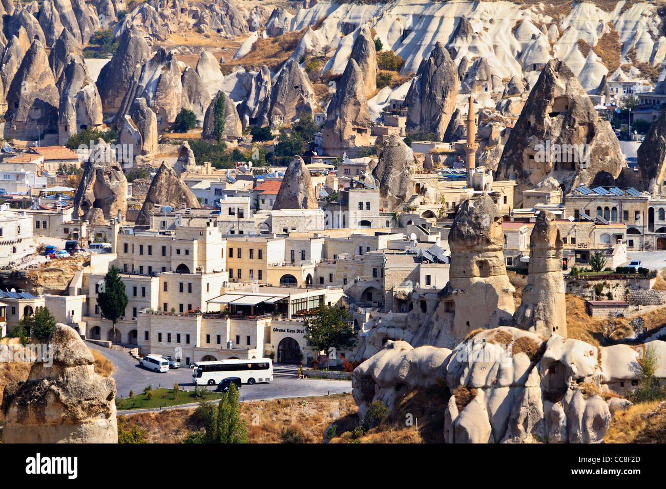 Turkey Cappadocia Goreme Valley Village Stock Photo - Alamy
