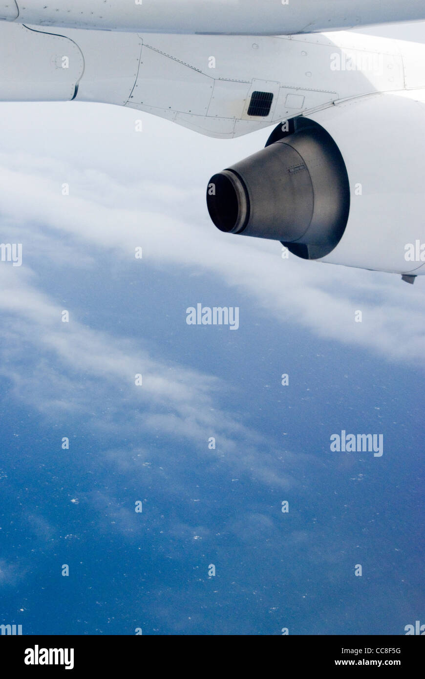 View from an aircraft window in flight Stock Photo - Alamy