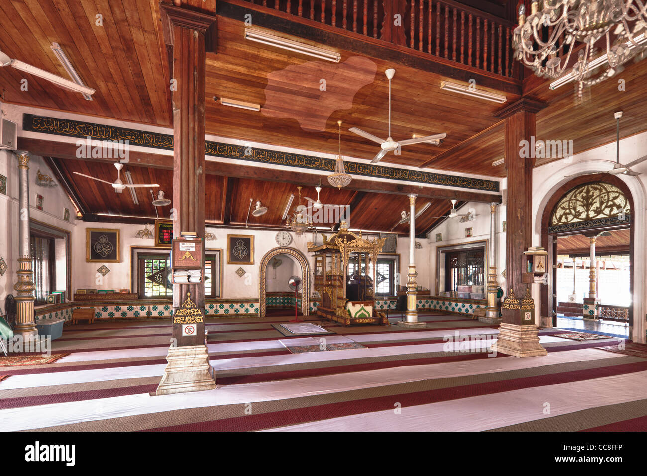 Tranquerah Mosque or Masjid Tengkera, Malacca Town, Bandar Melaka ...