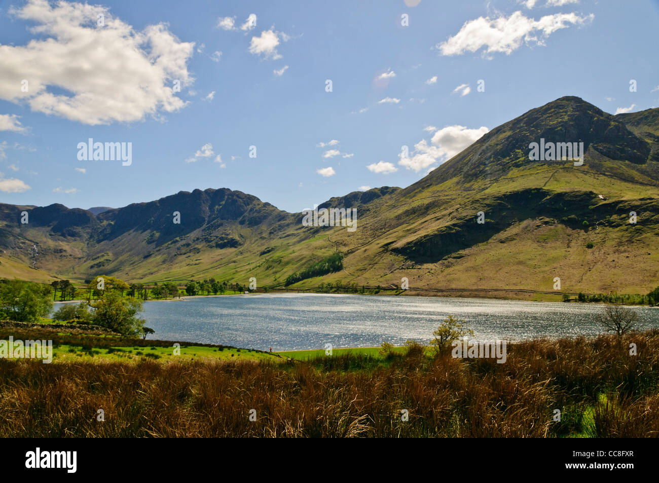 Lake Buttermere,Buttermere Fells,Fleetwith Red Pike,High Stile,High ...