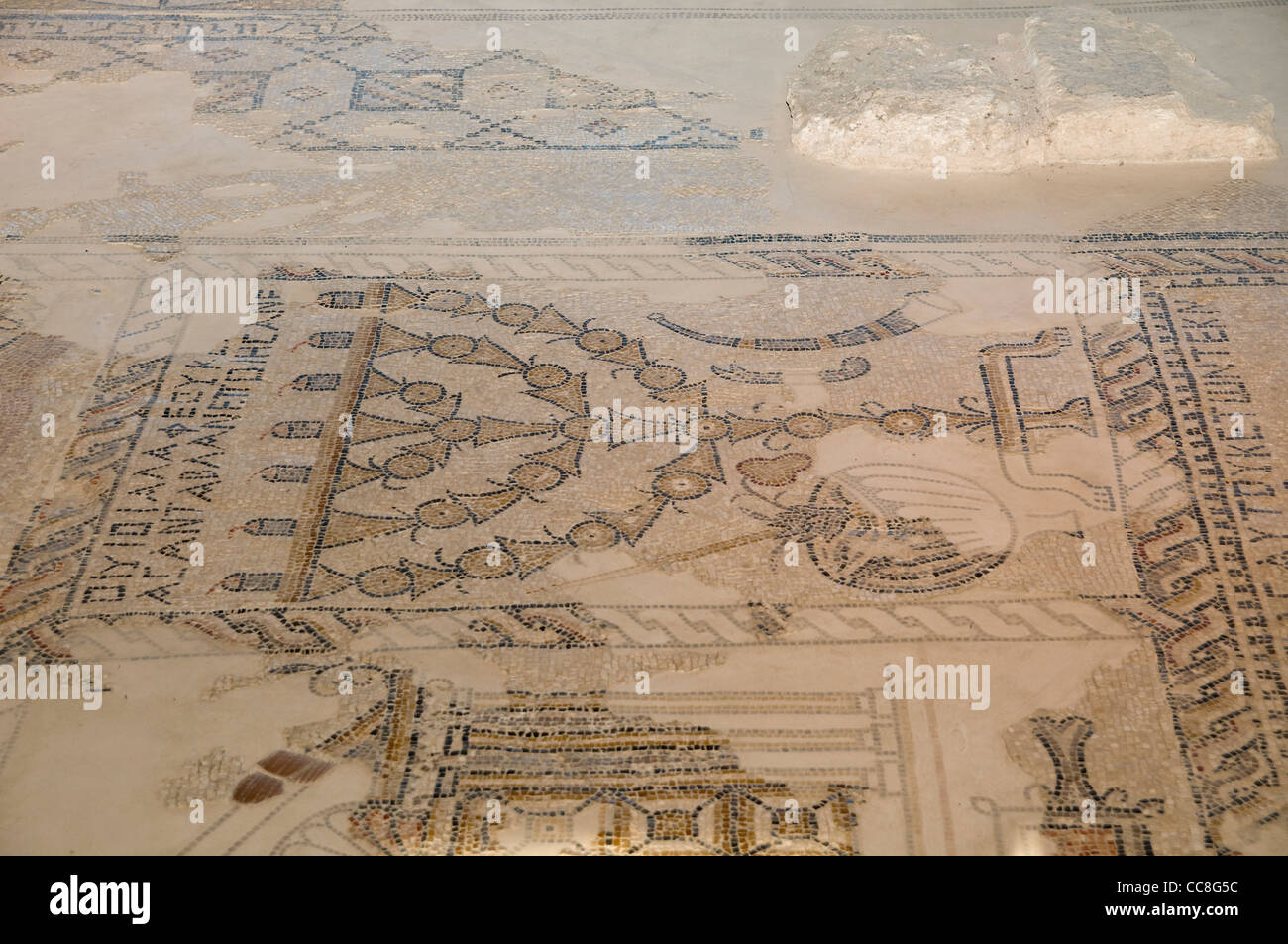 Israel, Galilee, Zippori National Park A mishnaic-period city with an ...