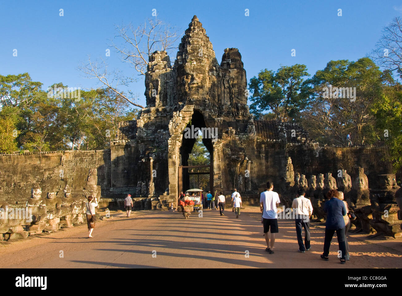 Angkor Thom temple, Cambodia Stock Photo - Alamy