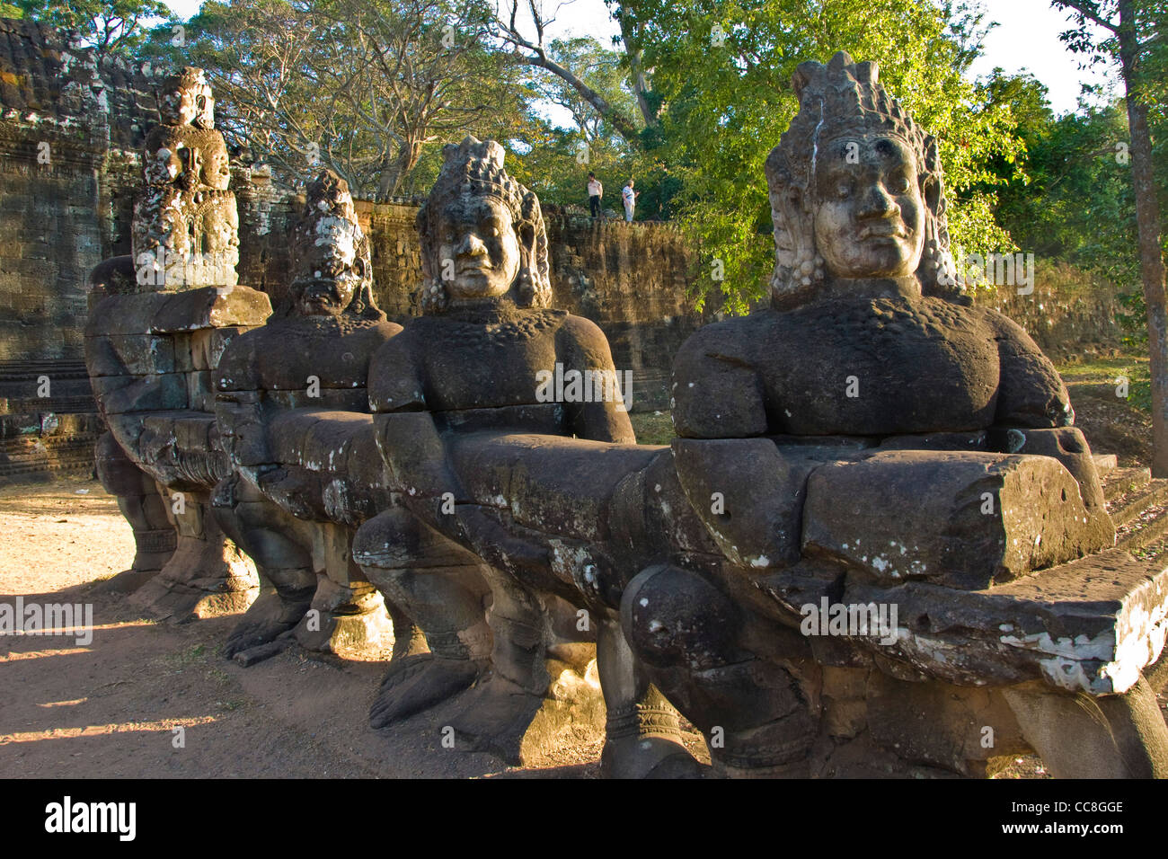Angkor Thom temple, Cambodia Stock Photo - Alamy