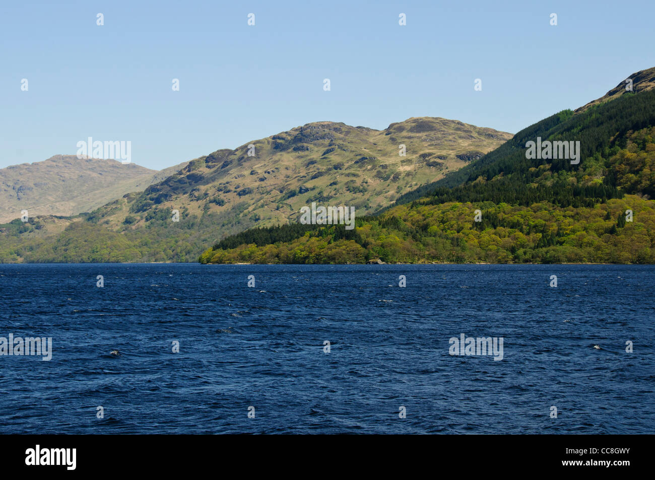 Loch Lomond is a large Scottish loch located between the traditional ...