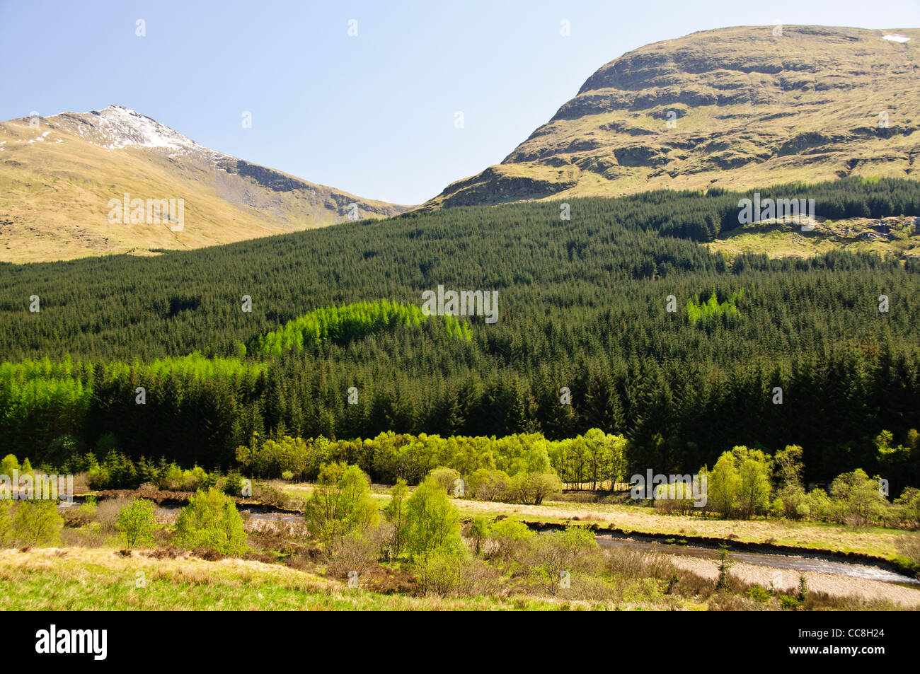 Ben Lui is a mountain in the southern Highlands of Scotland, at the ...