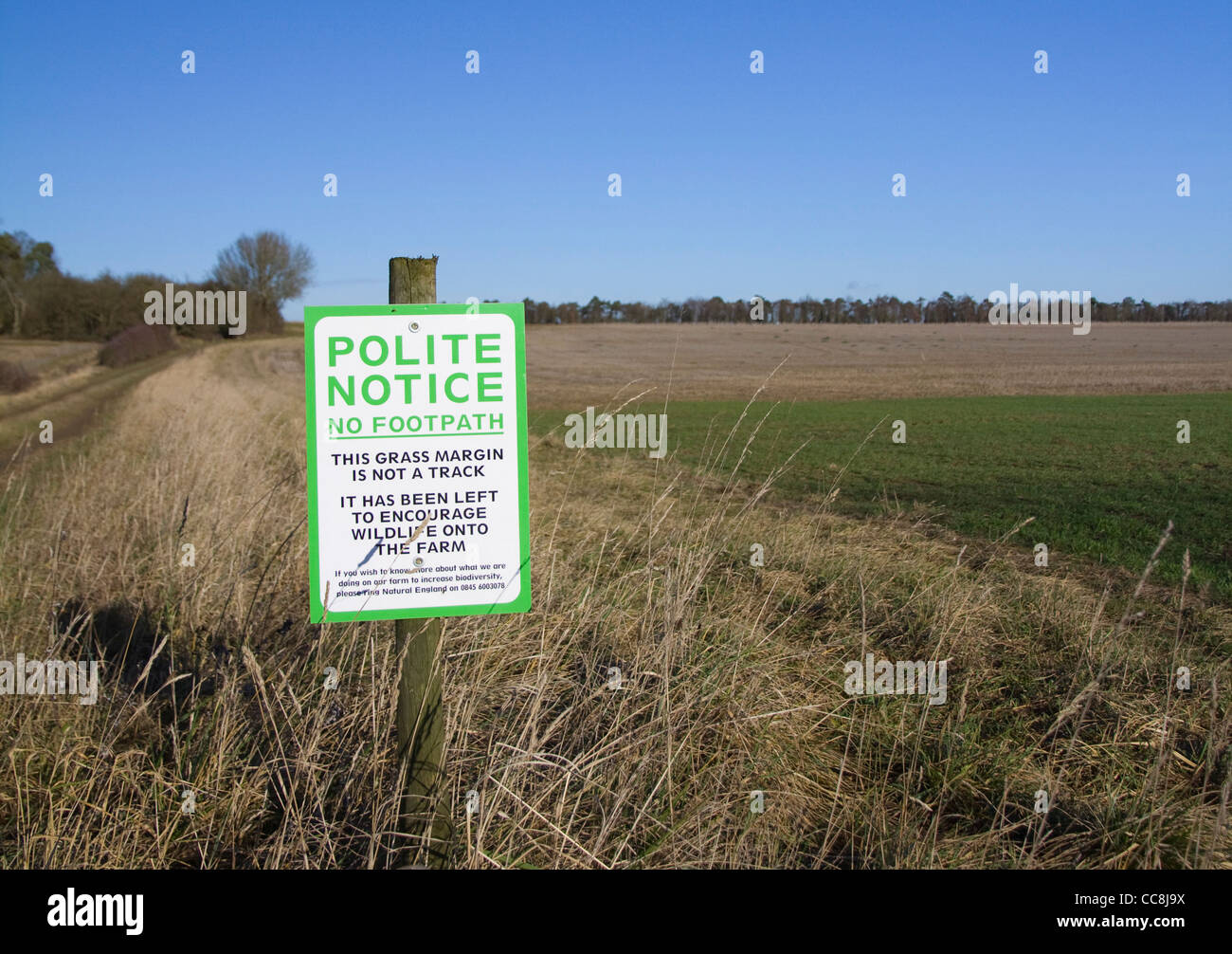 Polite notice hi-res stock photography and images - Alamy