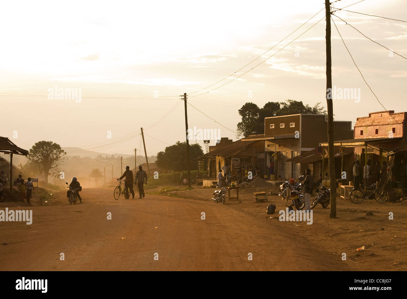 Kawoko town, Masaka District, Uganda, East Africa Stock Photo - Alamy