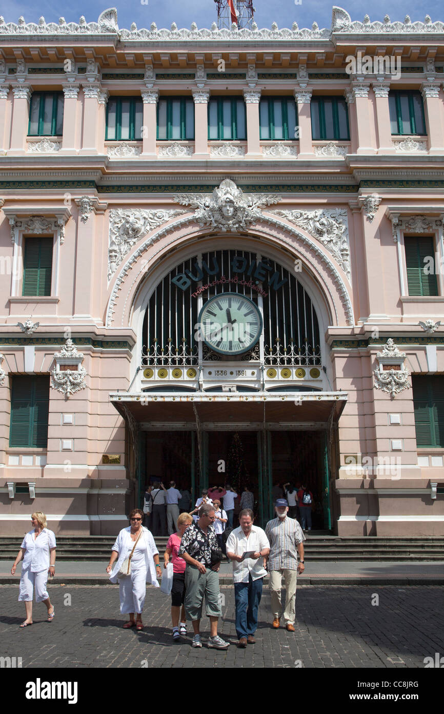 Saigon Central Post Office Ho Chi Minh City Vietnam Stock Photo - Alamy