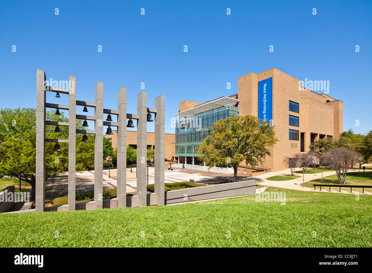 Performing Arts Center, Texas University, Austin, TX Stock Photo - Alamy