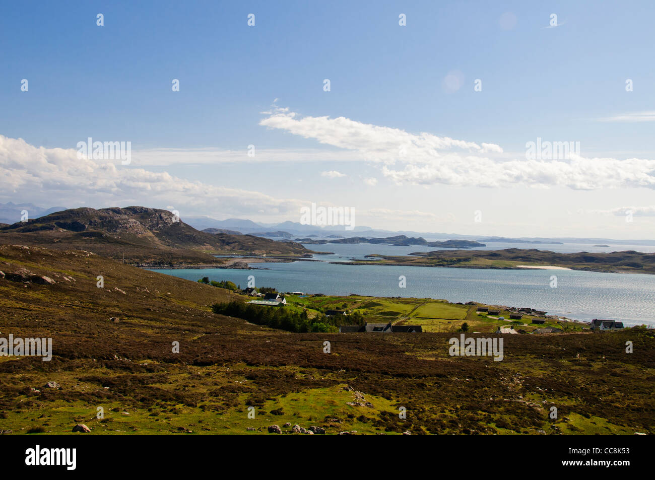 Reiff is a small remote coastal crofting and fishing village hi-res ...