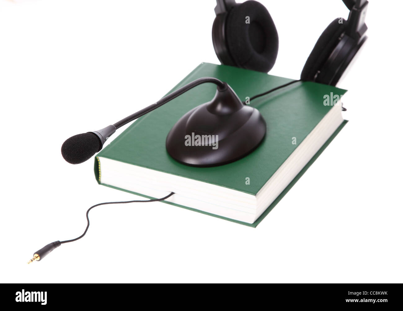 Books microphone hi-res stock photography and images - Alamy