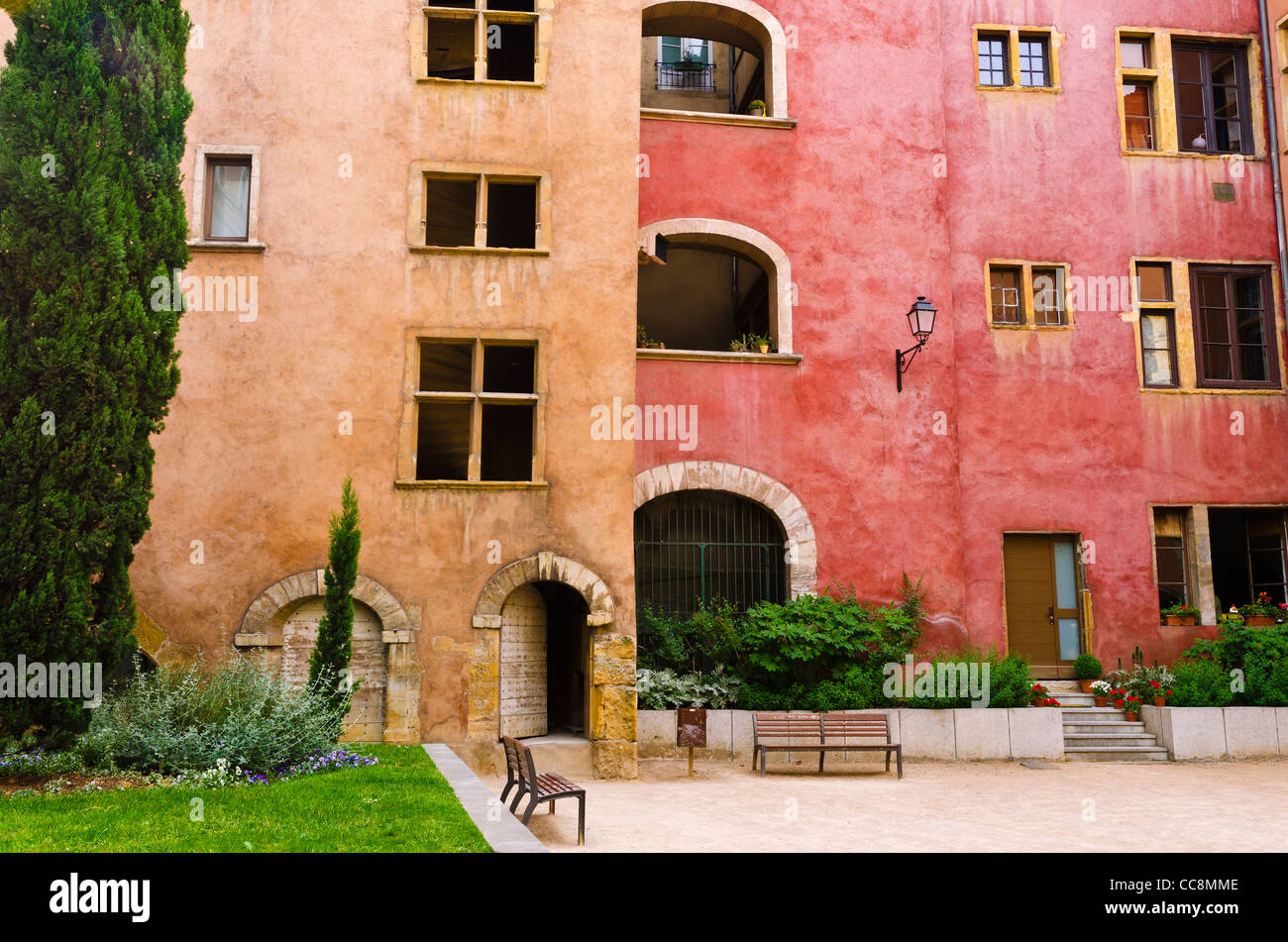 The Lawyers House in old town Vieux Lyon, France (UNESCO World Heritage ...