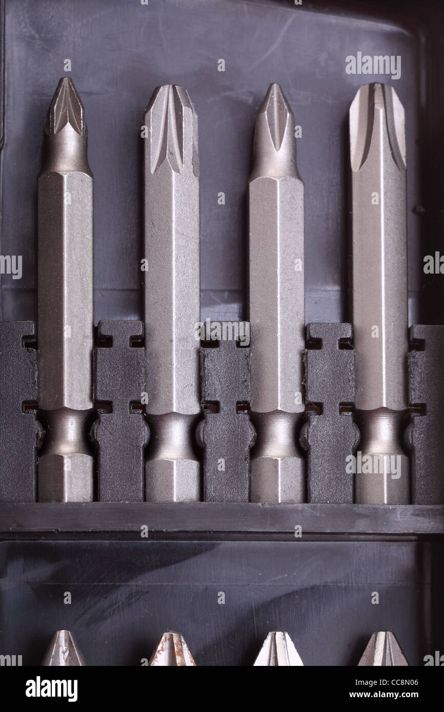 Toolkit of various tools in the box Stock Photo - Alamy