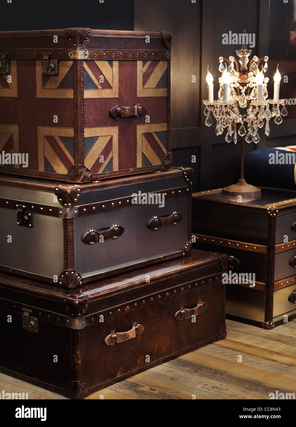 Metal chests hi-res stock photography and images - Alamy