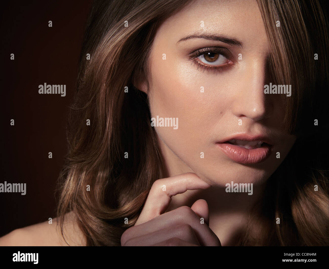 Womans Faces High Resolution Stock Photography and Images - Alamy