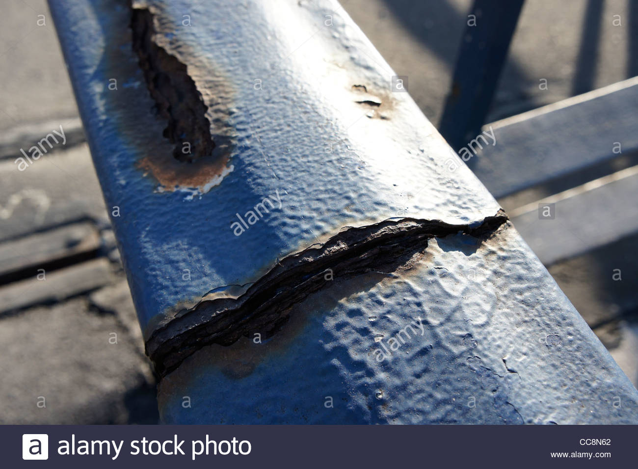 Handrail Broken Stock Photos & Handrail Broken Stock Images - Alamy