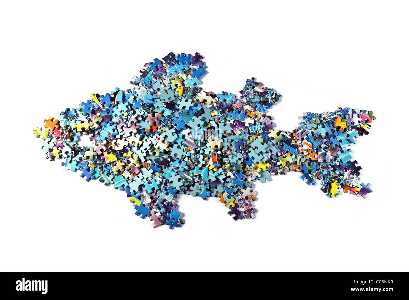 Fish puzzle pieces hi-res stock photography and images - Alamy