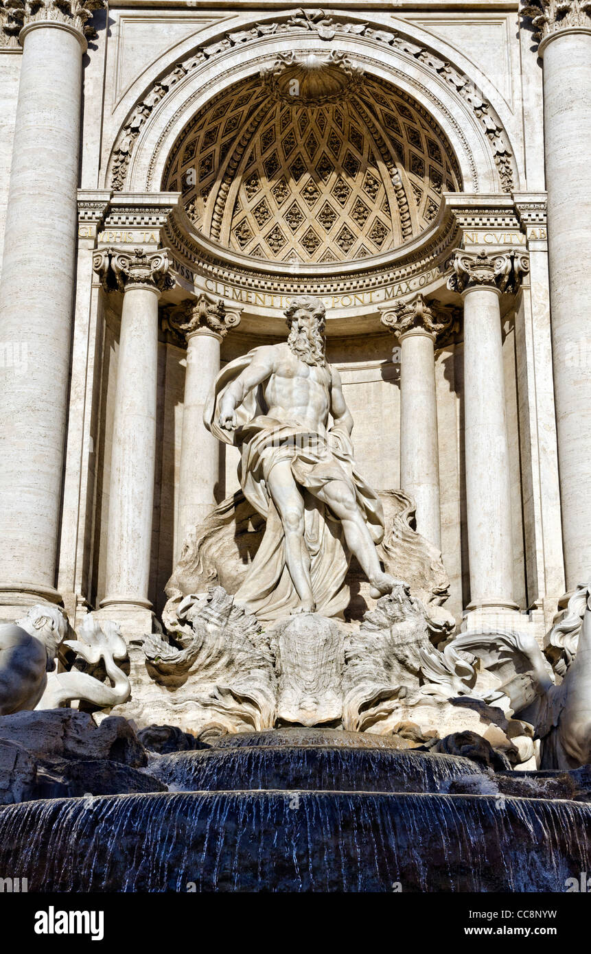 Trevi fountain Rome Italy Stock Photo - Alamy