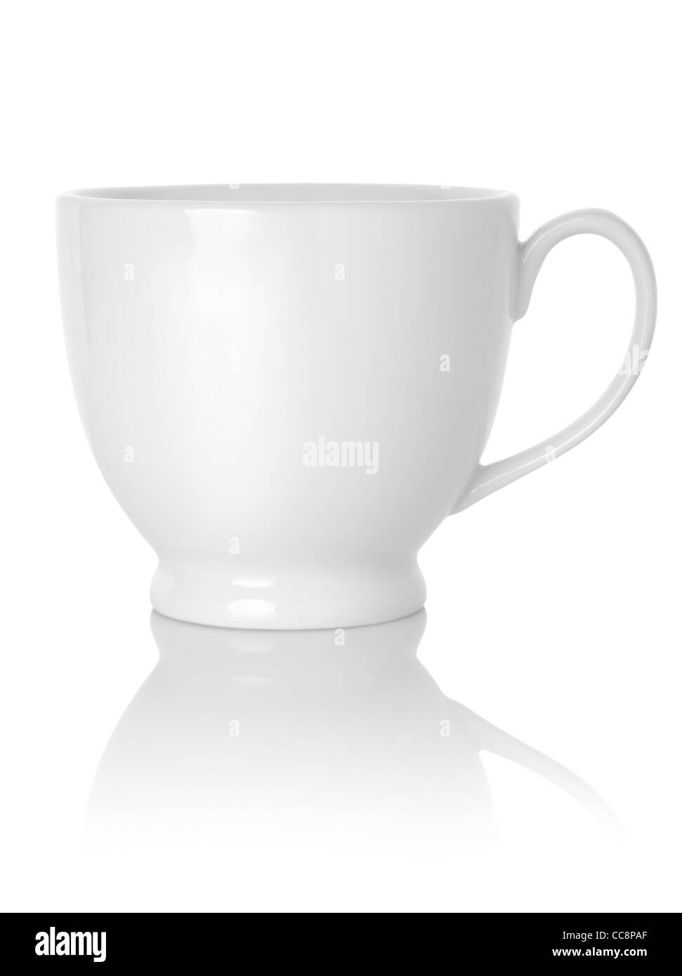 Tea cup isolated on white background. Path Stock Photo - Alamy