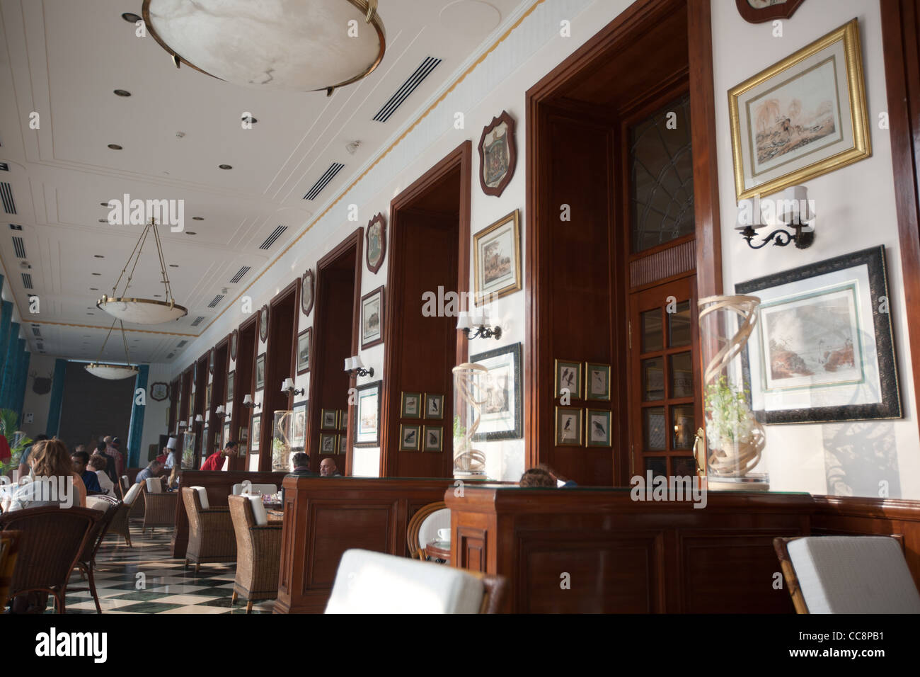 The Imperial Hotel, on Janpath, near Connaught Place, in New Delhi ...
