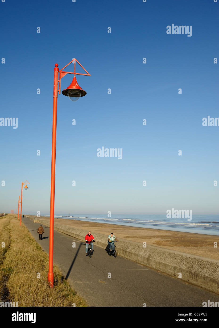 Mablethorpe Beach Seafront Stock Photos & Mablethorpe Beach Seafront ...