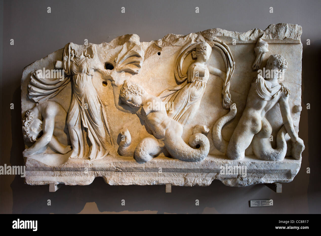 Roman marble relief museum hi-res stock photography and images - Alamy