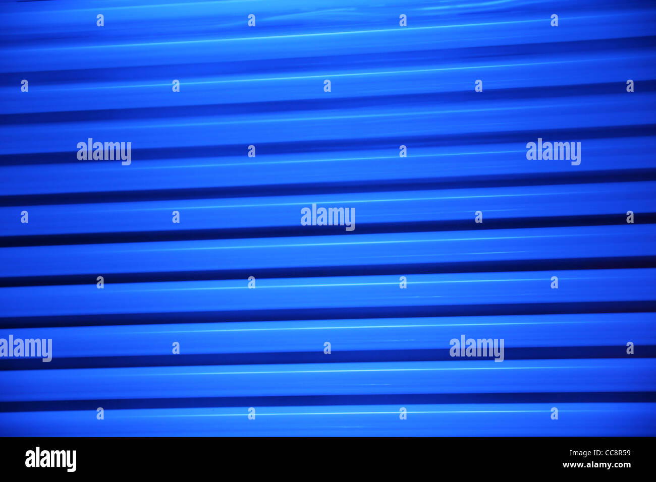 Solarium fluorescent lamps close up Stock Photo - Alamy