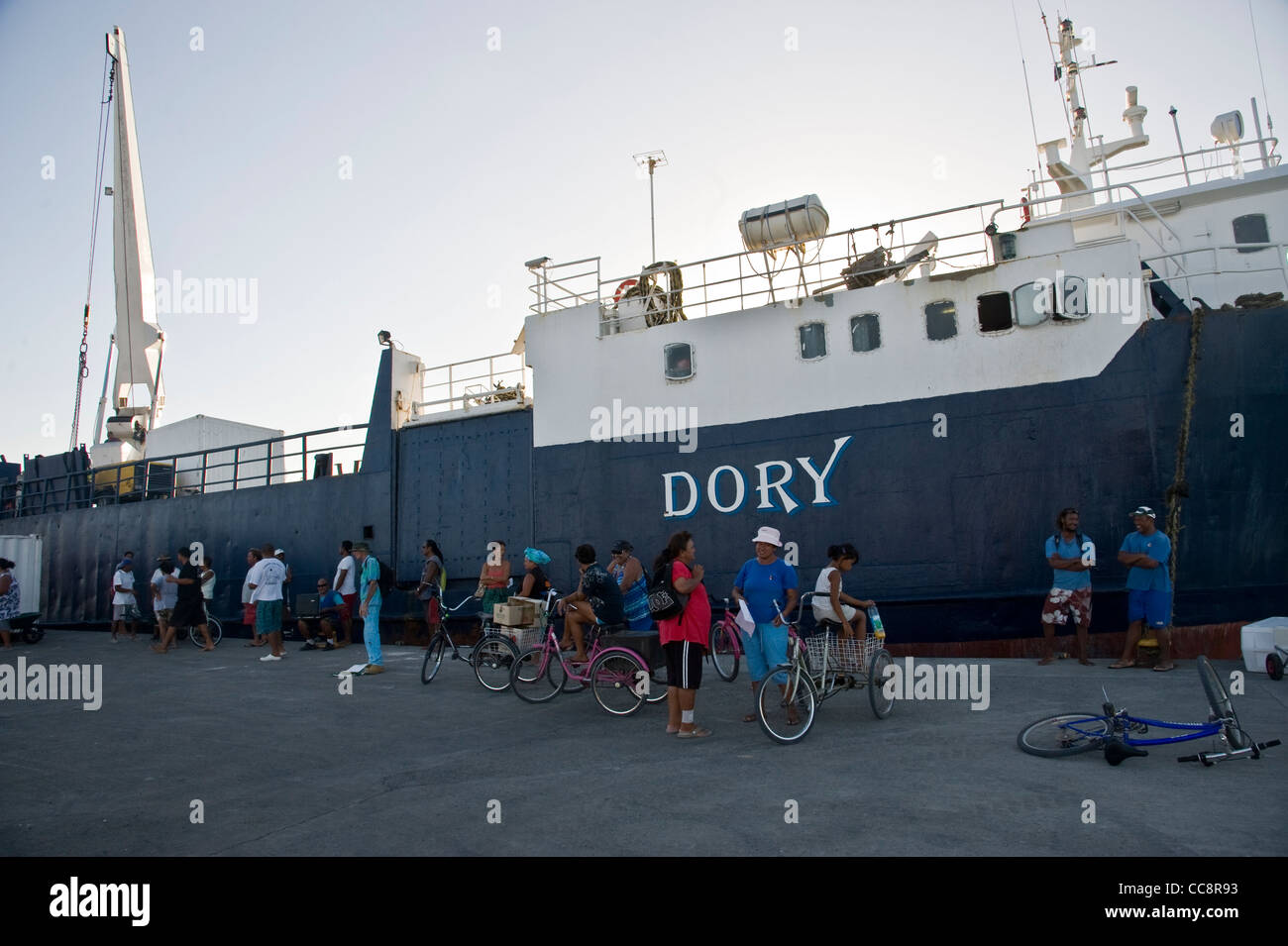 French Polynesia Ahé Tuamotu Dory Stock Photo - Alamy