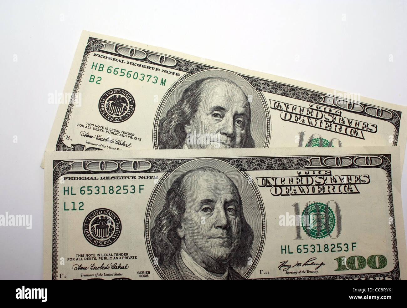 U.S currency Dollars bill arranged in order Stock Photo - Alamy