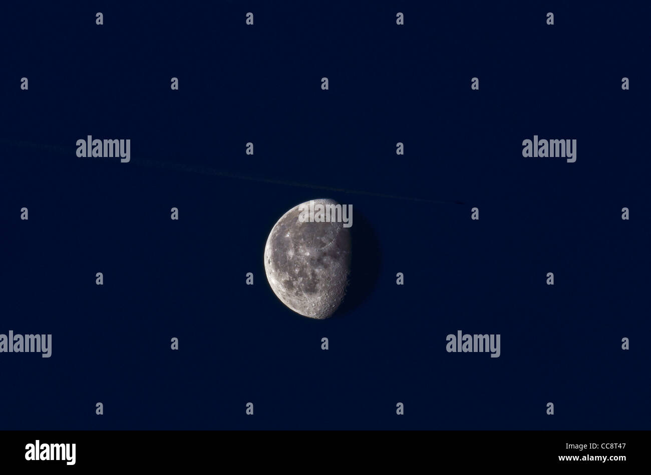 The Moon at night Stock Photo - Alamy