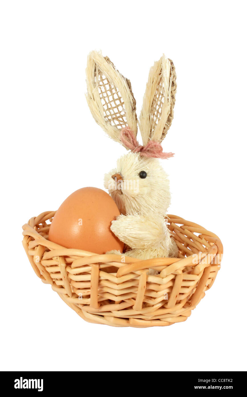 Rabbit with egg hi-res stock photography and images - Alamy