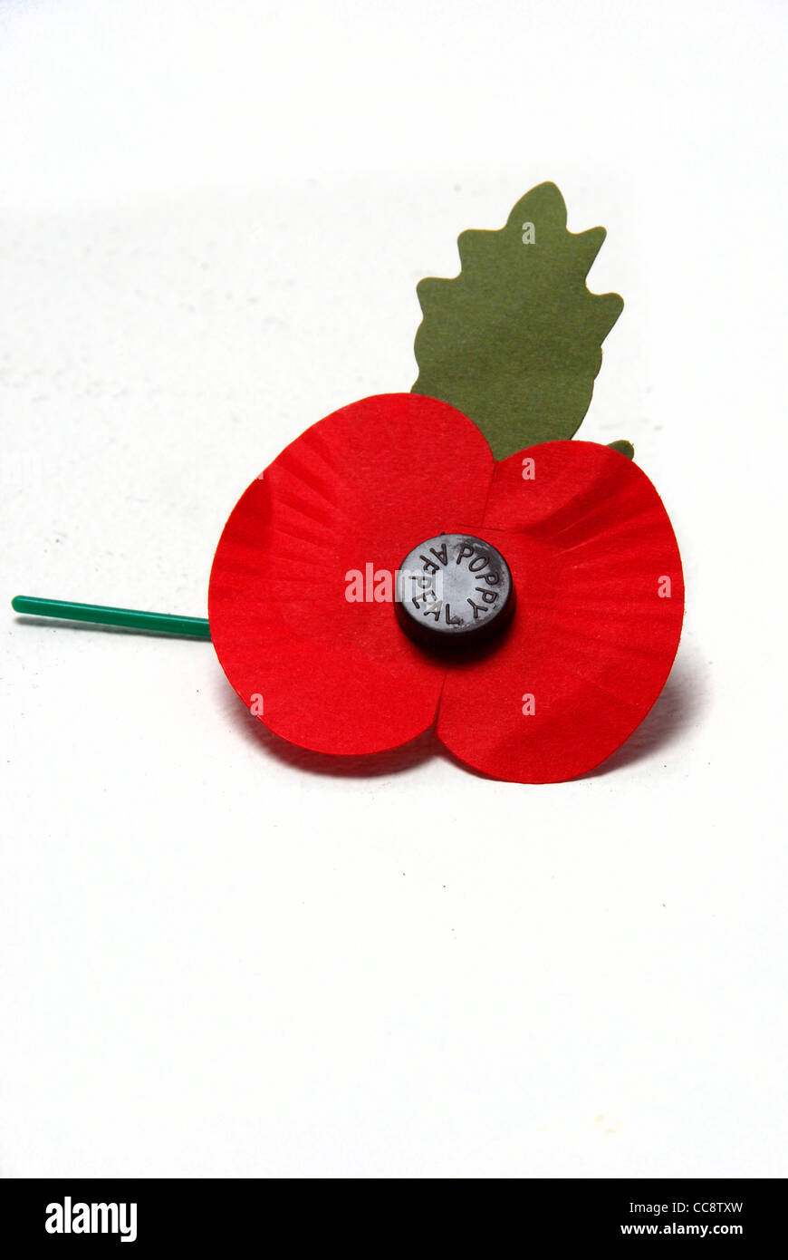 Royal British Legion poppy Stock Photo - Alamy