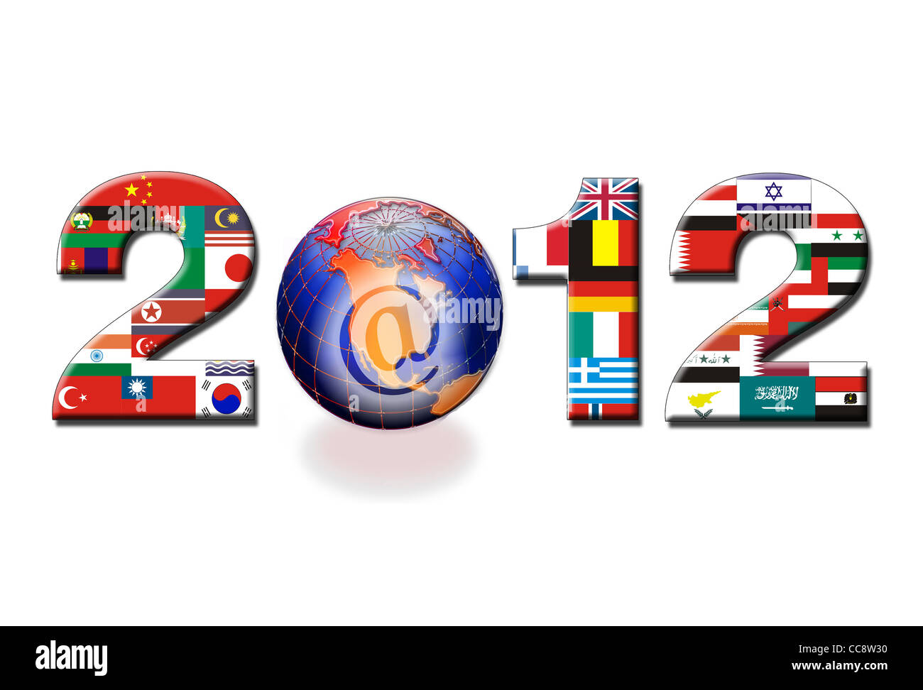 2012 diary Cut Out Stock Images & Pictures - Alamy