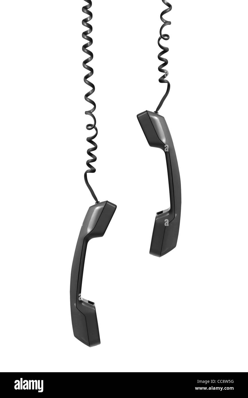 Phones object Black and White Stock Photos & Images - Alamy