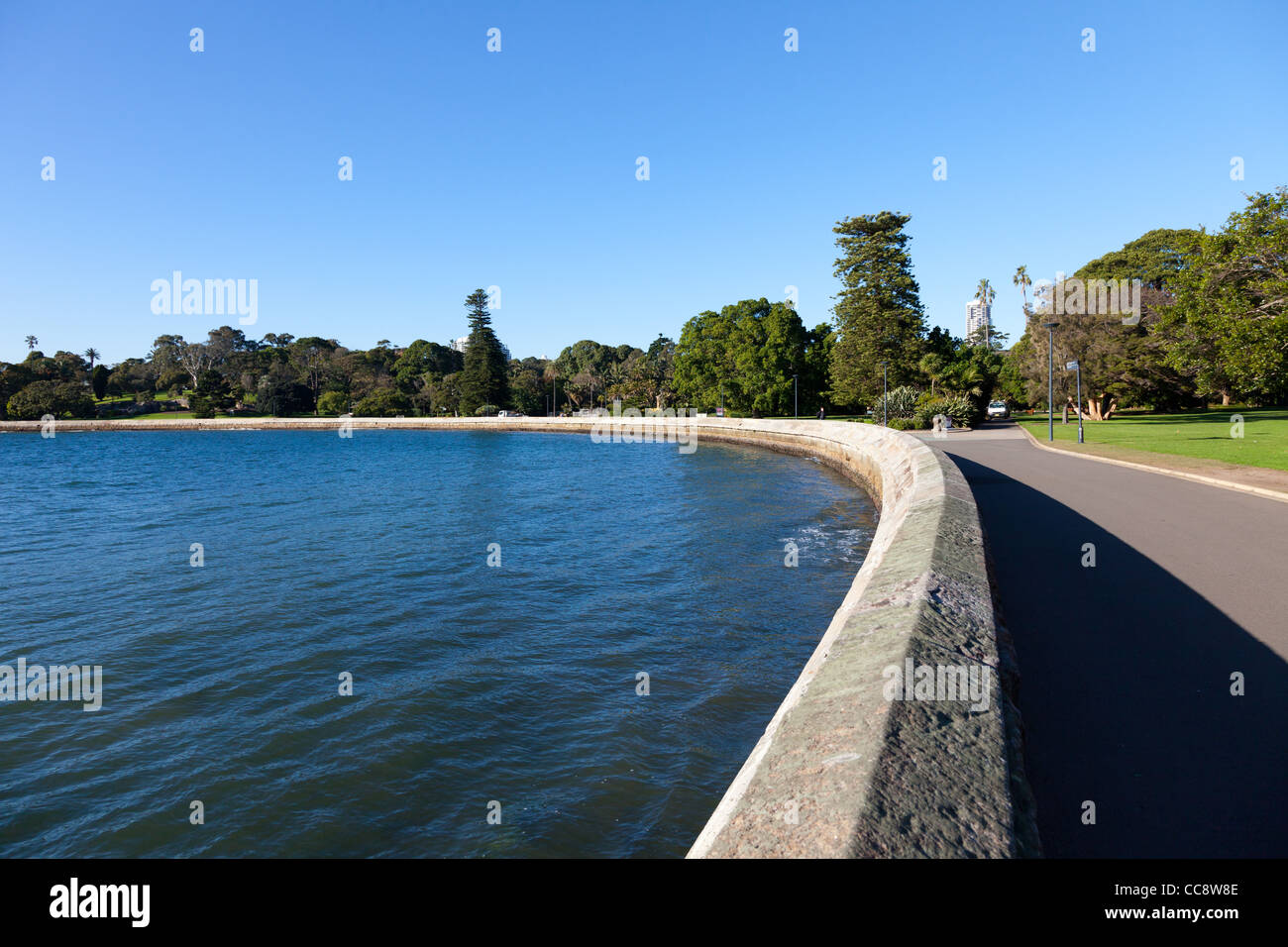 Farm Cove and the Botanic Gardens Sydney Stock Photo - Alamy