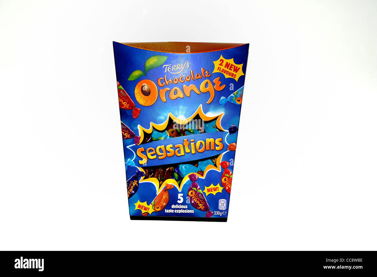 a box of terrys chocolate orange segsations Stock Photo - Alamy